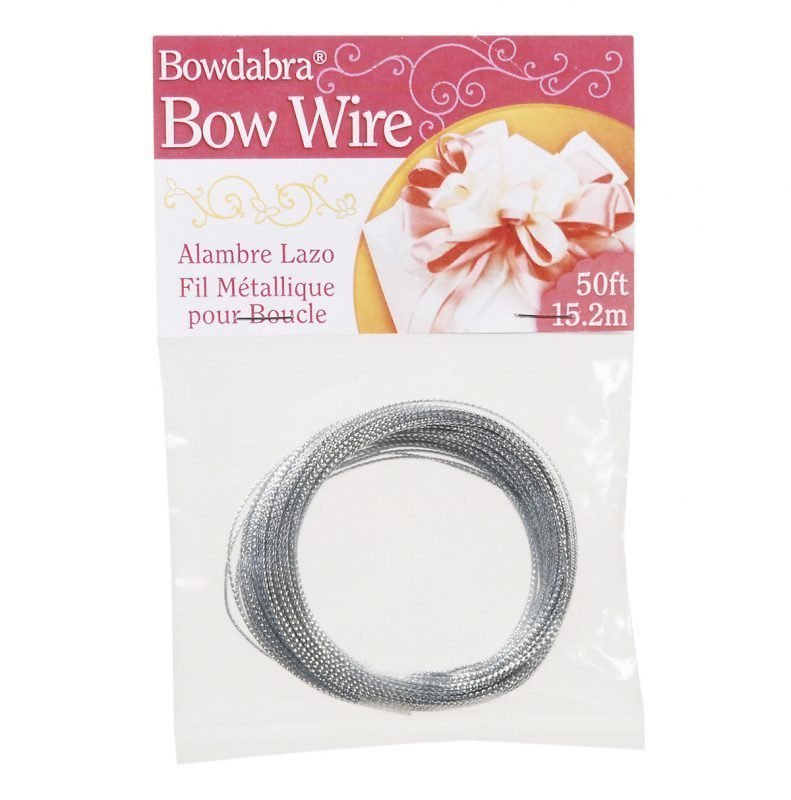 Buy Silver Bowdabra Bow Wire Online | 50 Feet - Set of 3 DIY Bow Wire ...