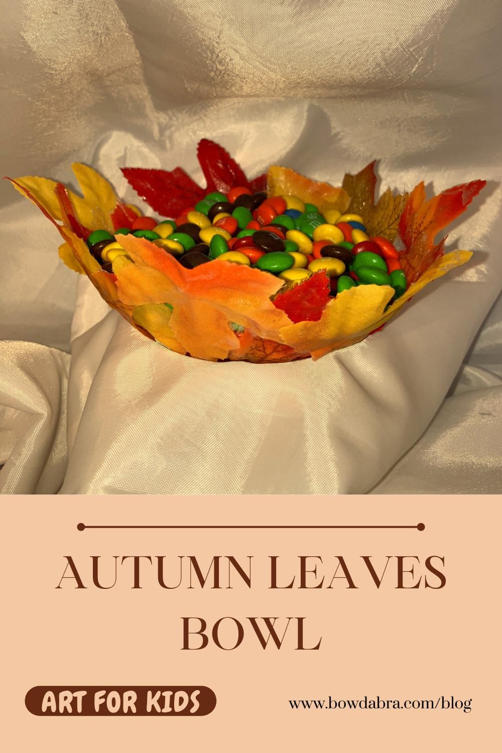 How to make the perfect autumn leaf bowl for your fall decor