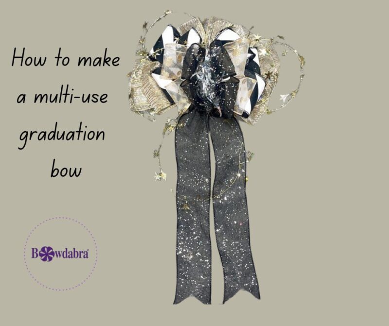 How to make a multi-use graduation bow : Bowdabra