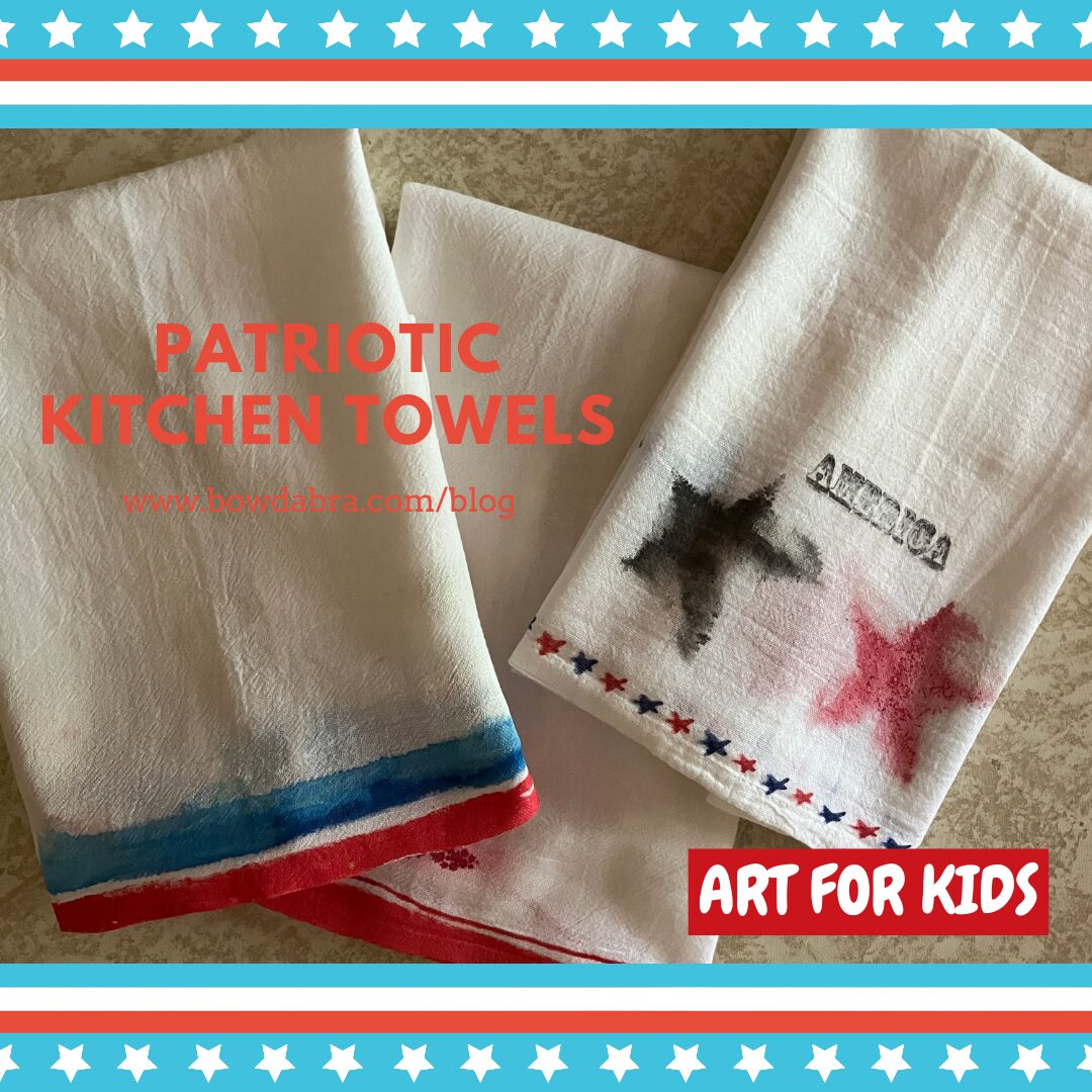 How to Make Patriotic Kitchen Towels for the Perfect Fourth of July ...